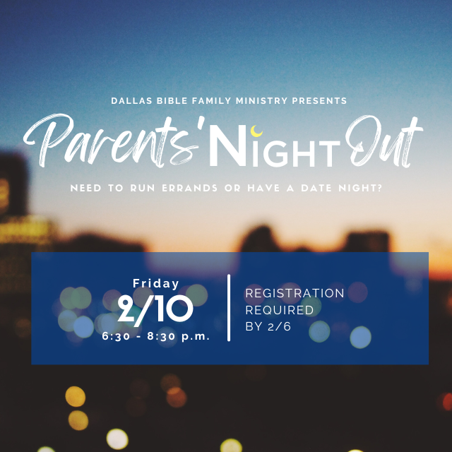 Events | Dallas Bible Church